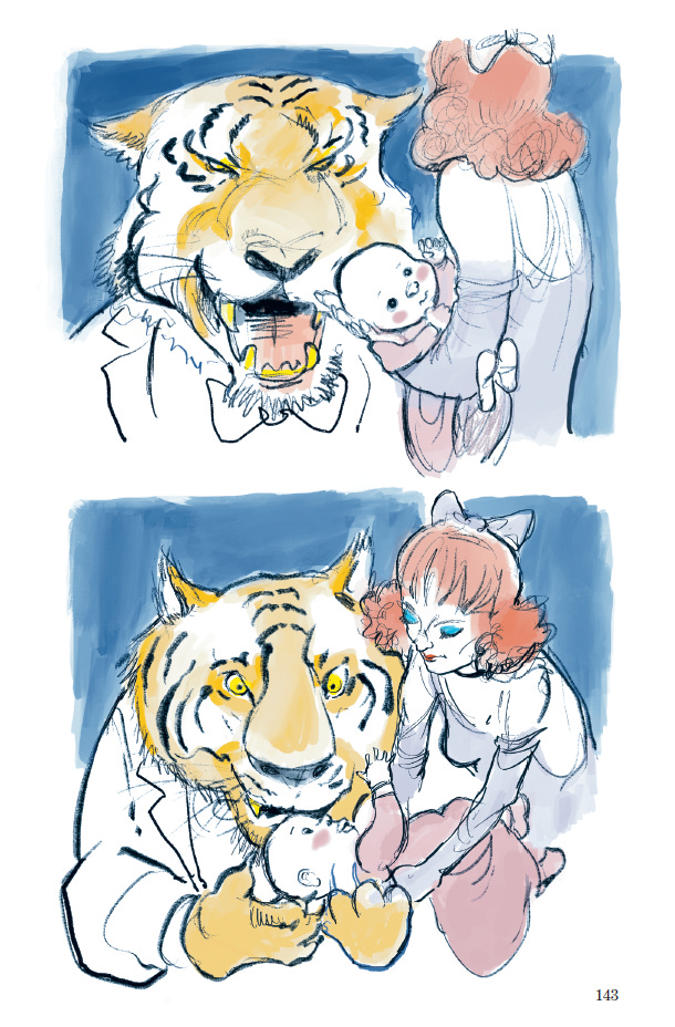 Processing: How David Small Illustrated and Wrote The Werewolf at Dusk