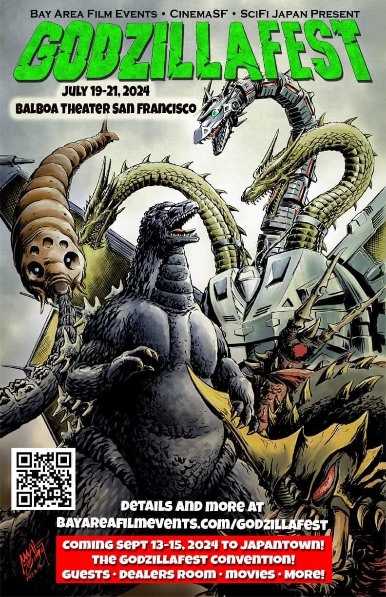 Godzillafest Film Festival in San Francisco July 19-21
