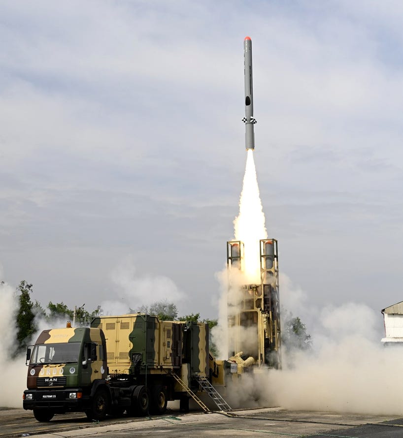 India Conducts Test Of Long-Range Land Attack Cruise Missile (LRLACM)