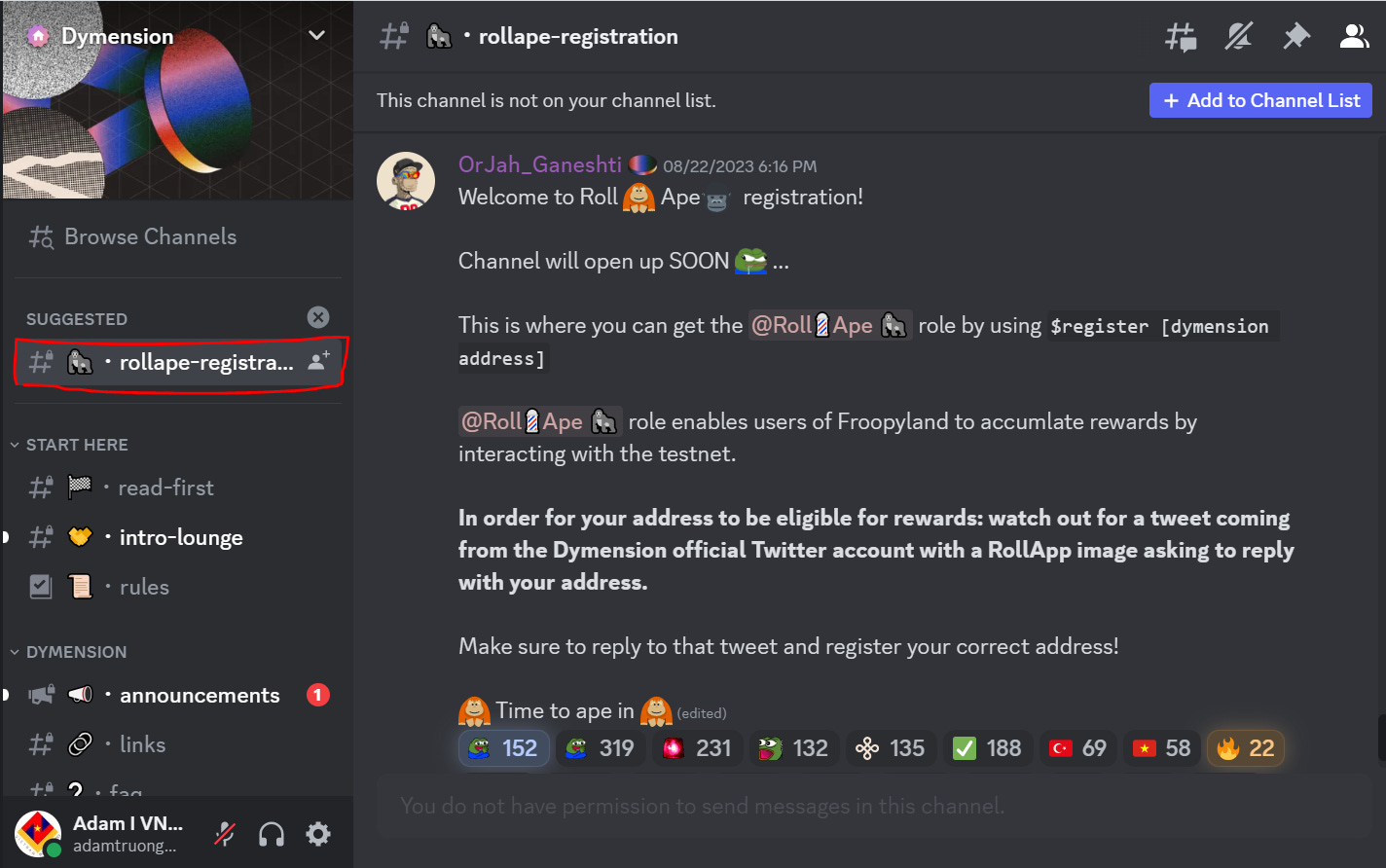 Guide for Rollapp - Dymension (Incentive Testnet)