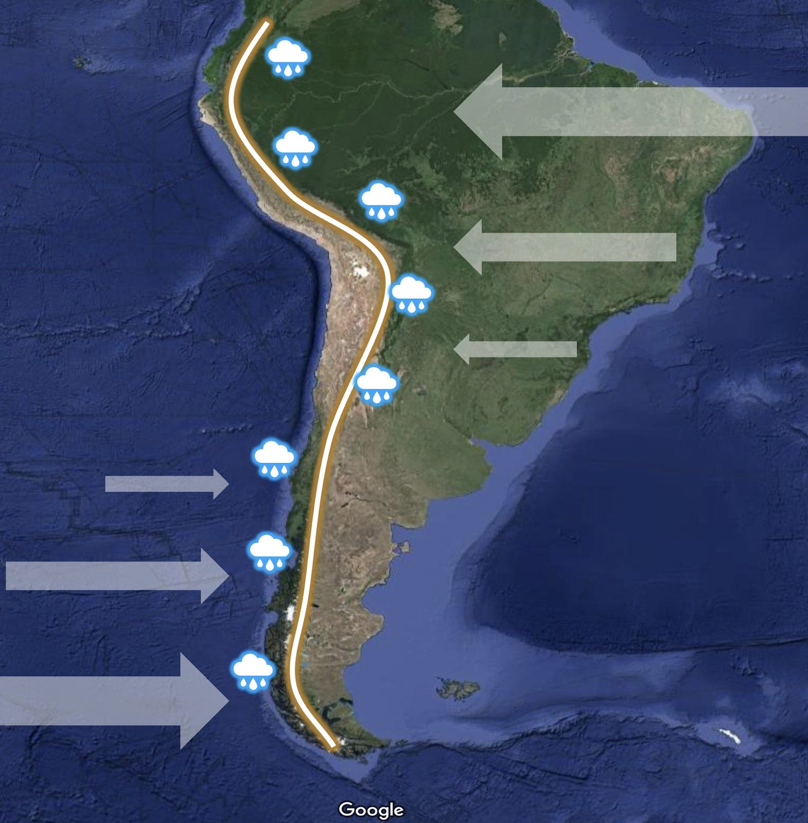 Why Is Chile So Long? - by Tomas Pueyo