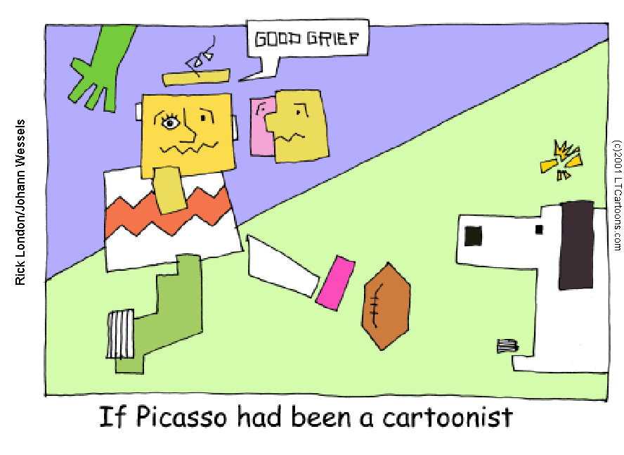 Picasso's Peanuts by LTCartoons - Rick London Gifts