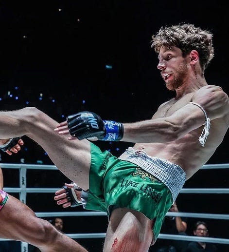 CONVERSATION WITH LUKE LESSEI, PROFESSIONAL MUAY THAI FIGHTER