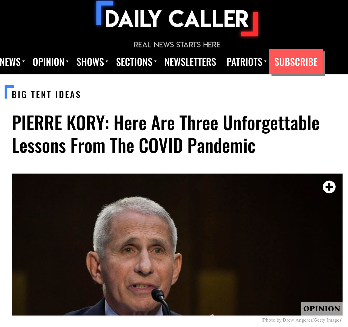 My Op-Ed On Three Of The Most Important Lessons From The U.S's Failed ...