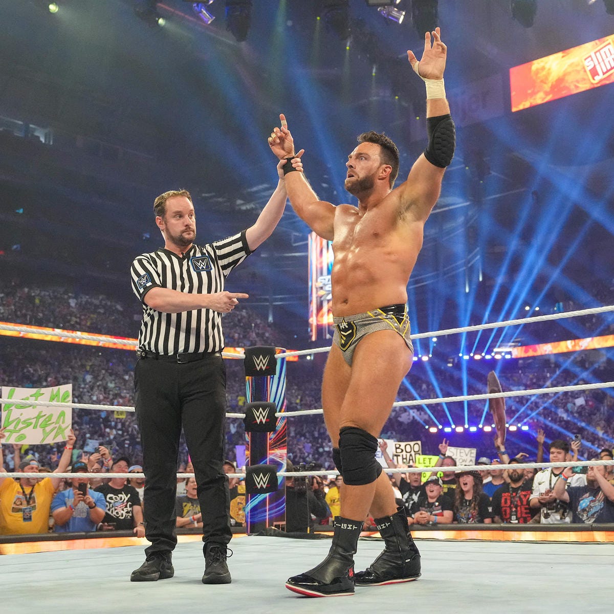 MD native L.A. Knight wins Battle Royal at Summerslam