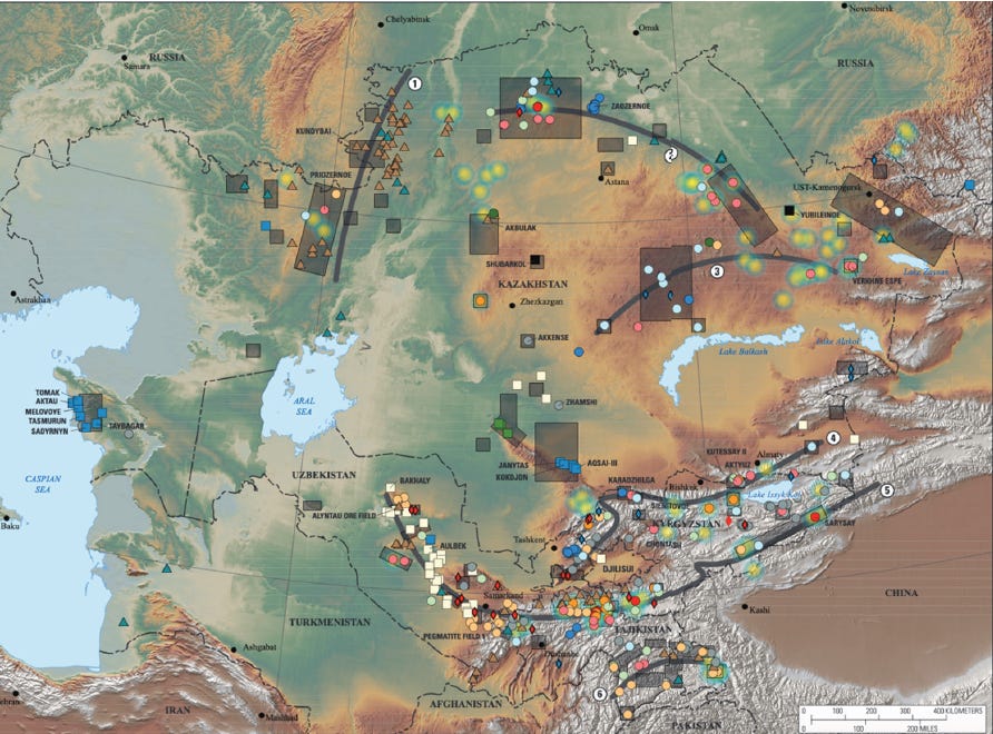 Rare-Earth Reserves in Central Asia Sparking Intense Geopolitical ...