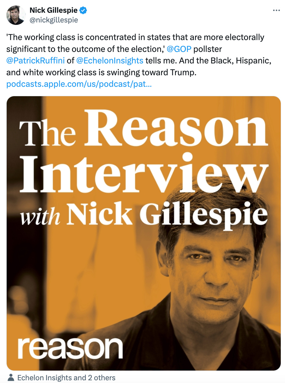 Racial realignment mega-thread - by Patrick Ruffini