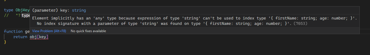 The Typeof And Keyof Operators Referencing Variable Types In Typescript