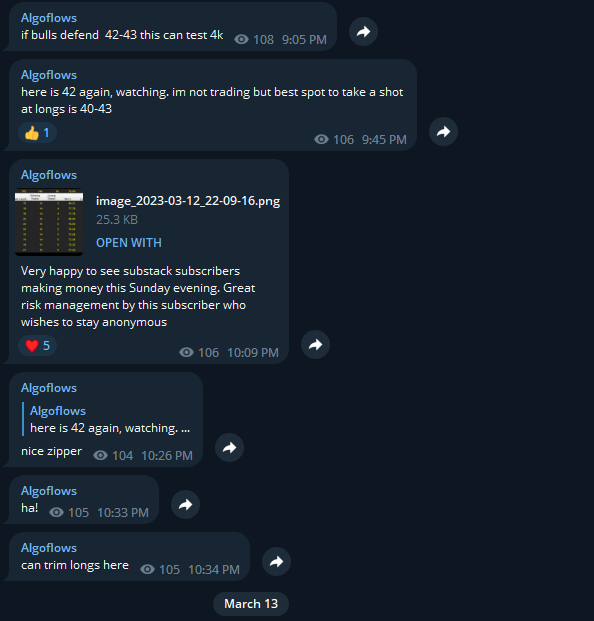 Daily Plan 3/14 - AlgoFlows’s Newsletter