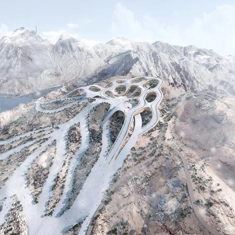 Raffles Sets Its Sights on Saudi's $500 Billion NEOM with New Alpine Resort