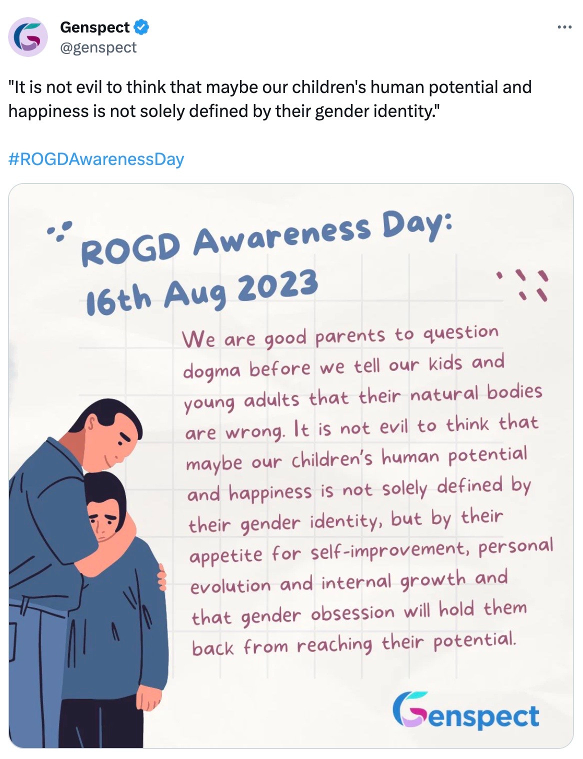 Watch out! parents must take care choosing gender therapists