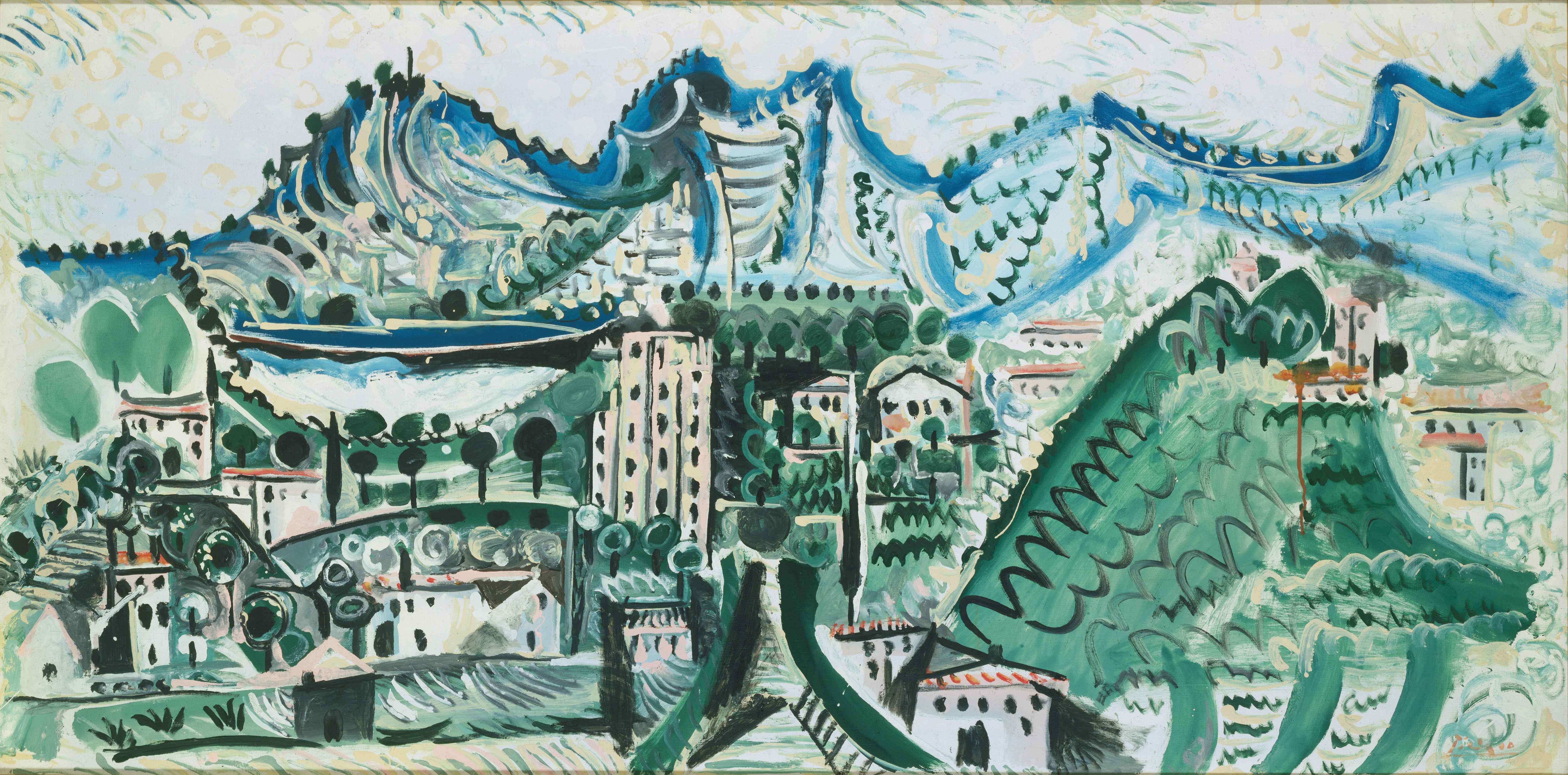 A walk through Picasso's 'Landscapes'