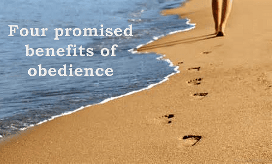 Four promised benefits of obedience - by Dan Evers