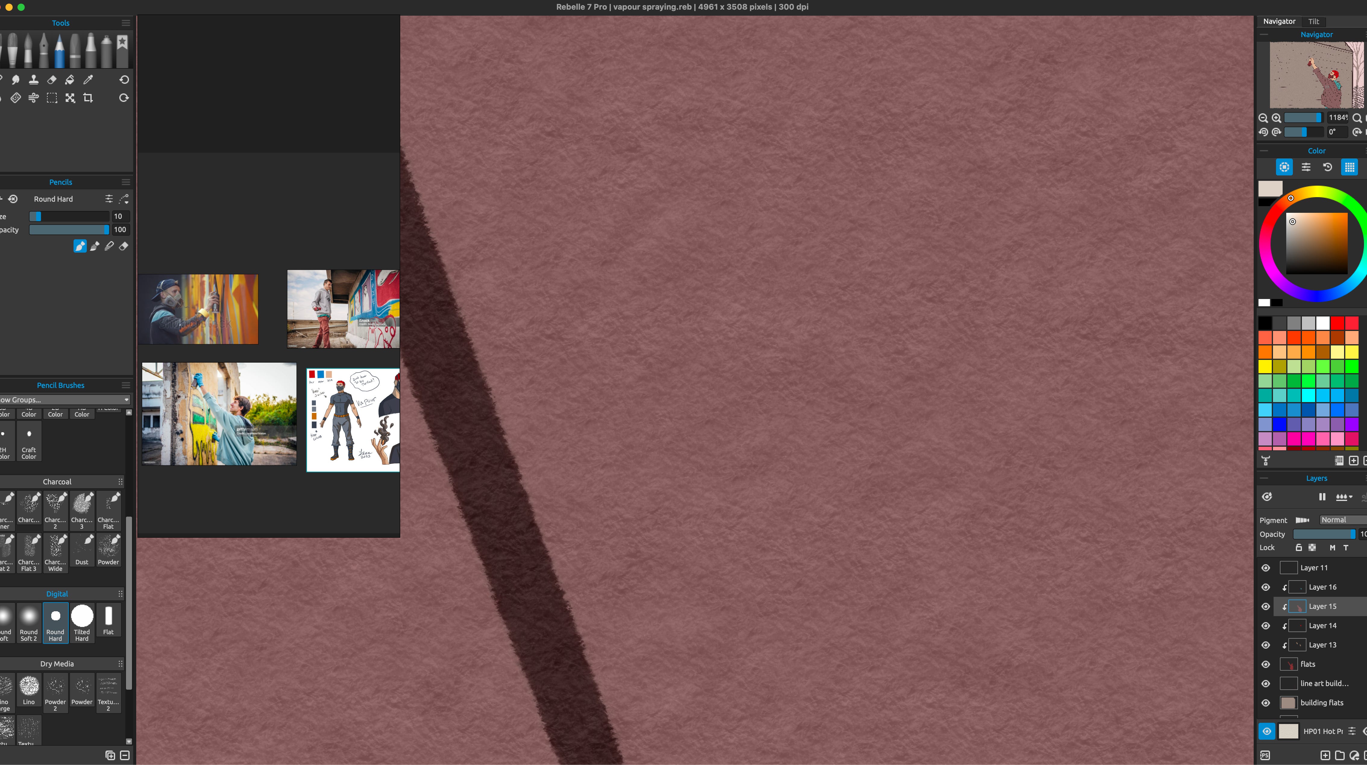 New Drawing Software; Rebelle 7 Review! - by Jezz Lundkvist