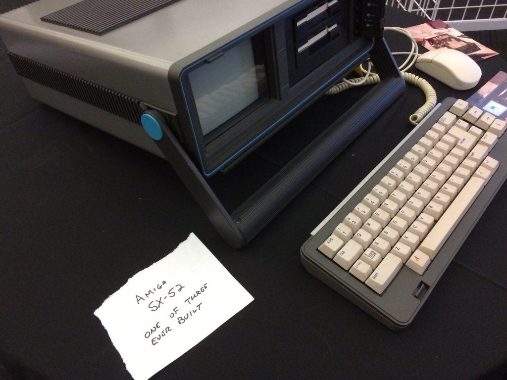 Commodore SX-64 -- The first color, portable computer