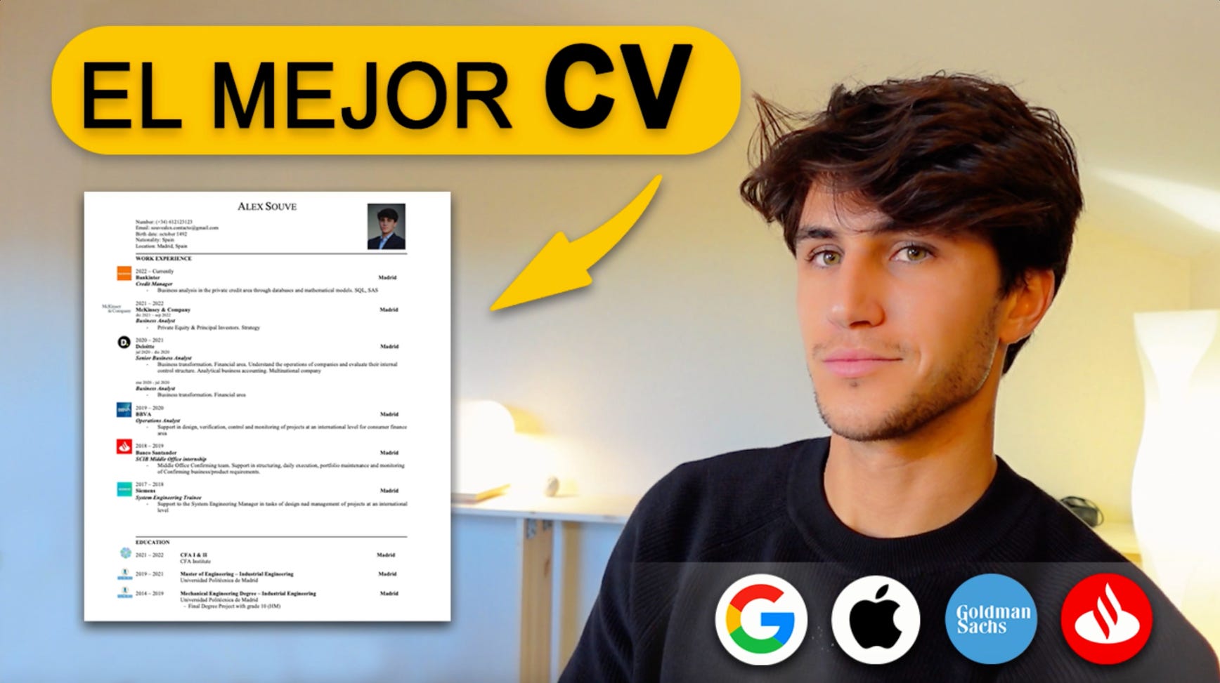 CÓMO HACER el MEJOR CV en 5 PASOS