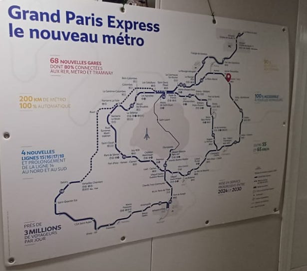 The Grand Paris Express - by Hügo Krüger