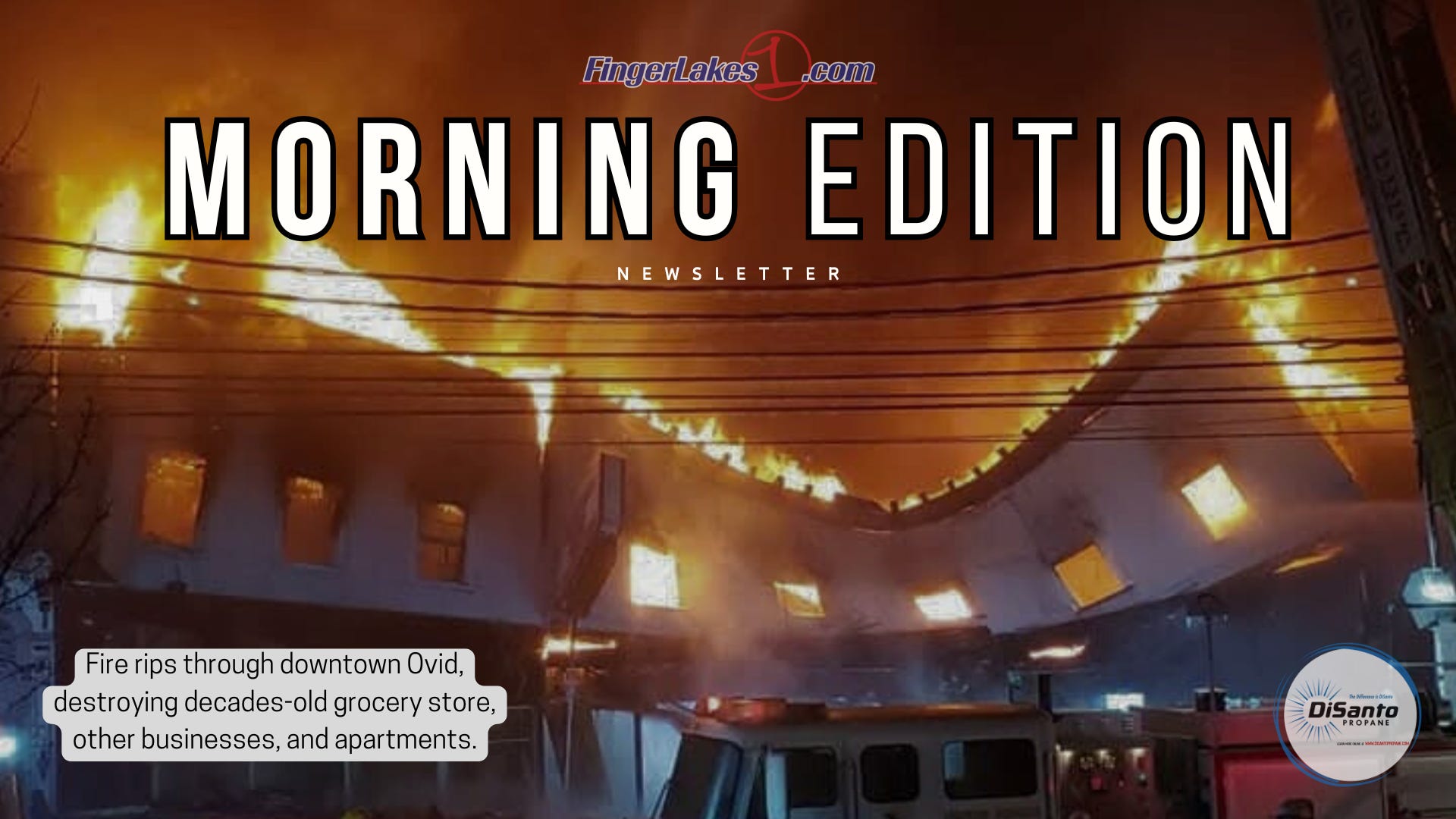 Your Morning Edition for Wednesday, Jan. 22nd presented by DiSanto Propane!