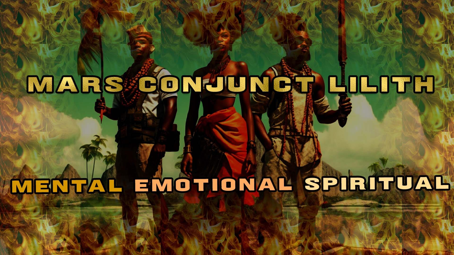 Mars, Lilith, and the Moon Conjunction - by Kyree Anthony