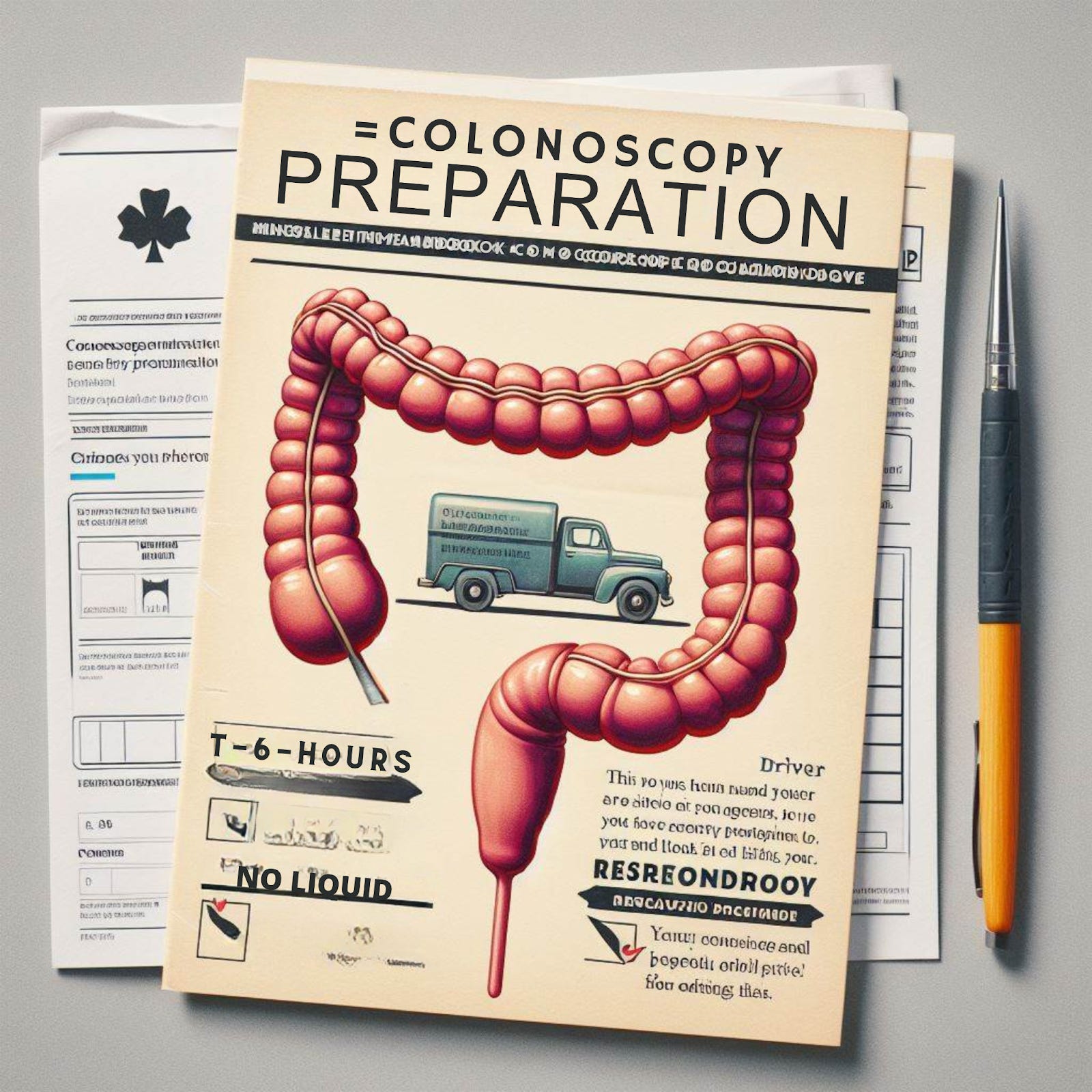 Colonoscopy Preparation Timeline Handbook. Episode 9 T-6 HOURS