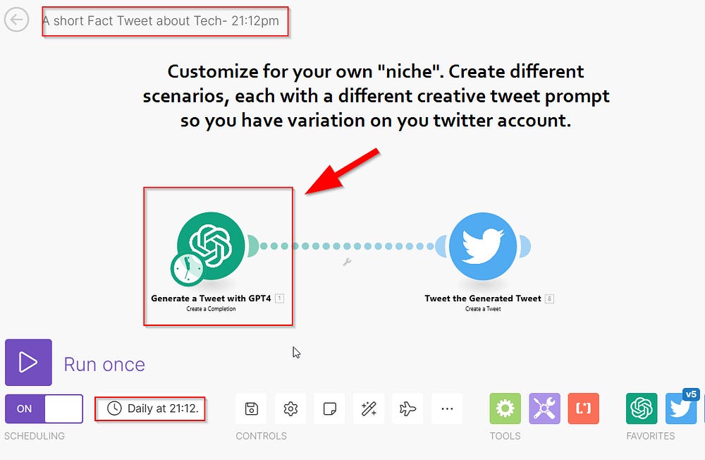How to “Automate” Your Twitter Account With AI and Make