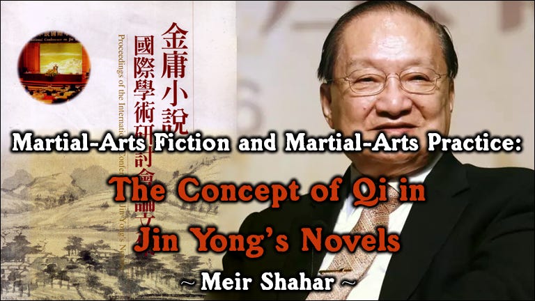 Martial-Arts Fiction and Martial-Arts Practice: The Concept of Qi in ...
