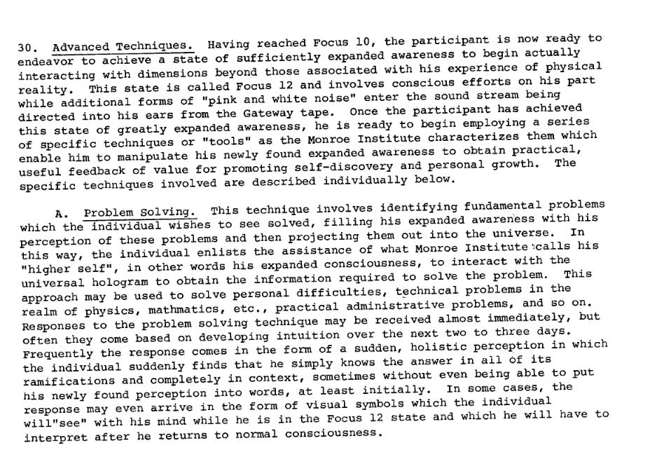 Declassified CIA/US ARMY Intelligence Analysis -Assessment Of Gateway ...