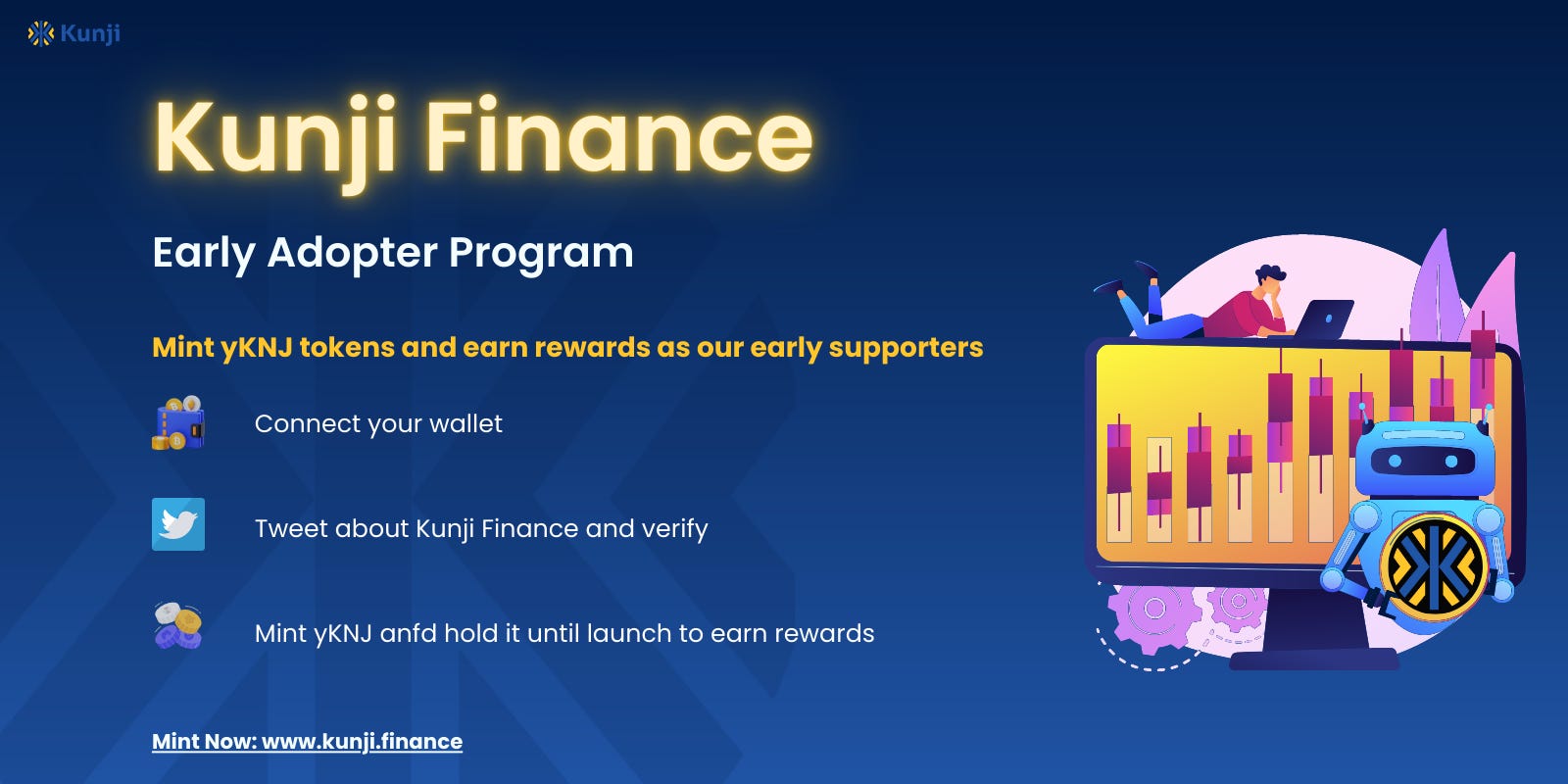 Kunji Finance Early Adopter Program - Kunji Finance