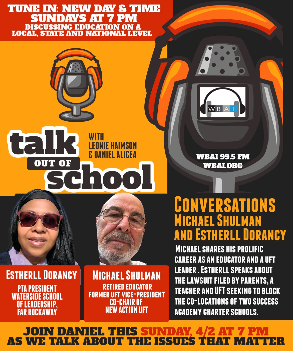 Conversations with Mike Shulman and Estherll Dorancy