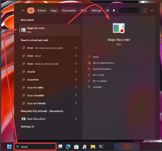 Record Instructions Using Built-in Windows Tools