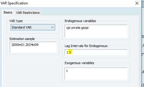 Forecasting VAR Using EViews: A Step-by-Step Guide