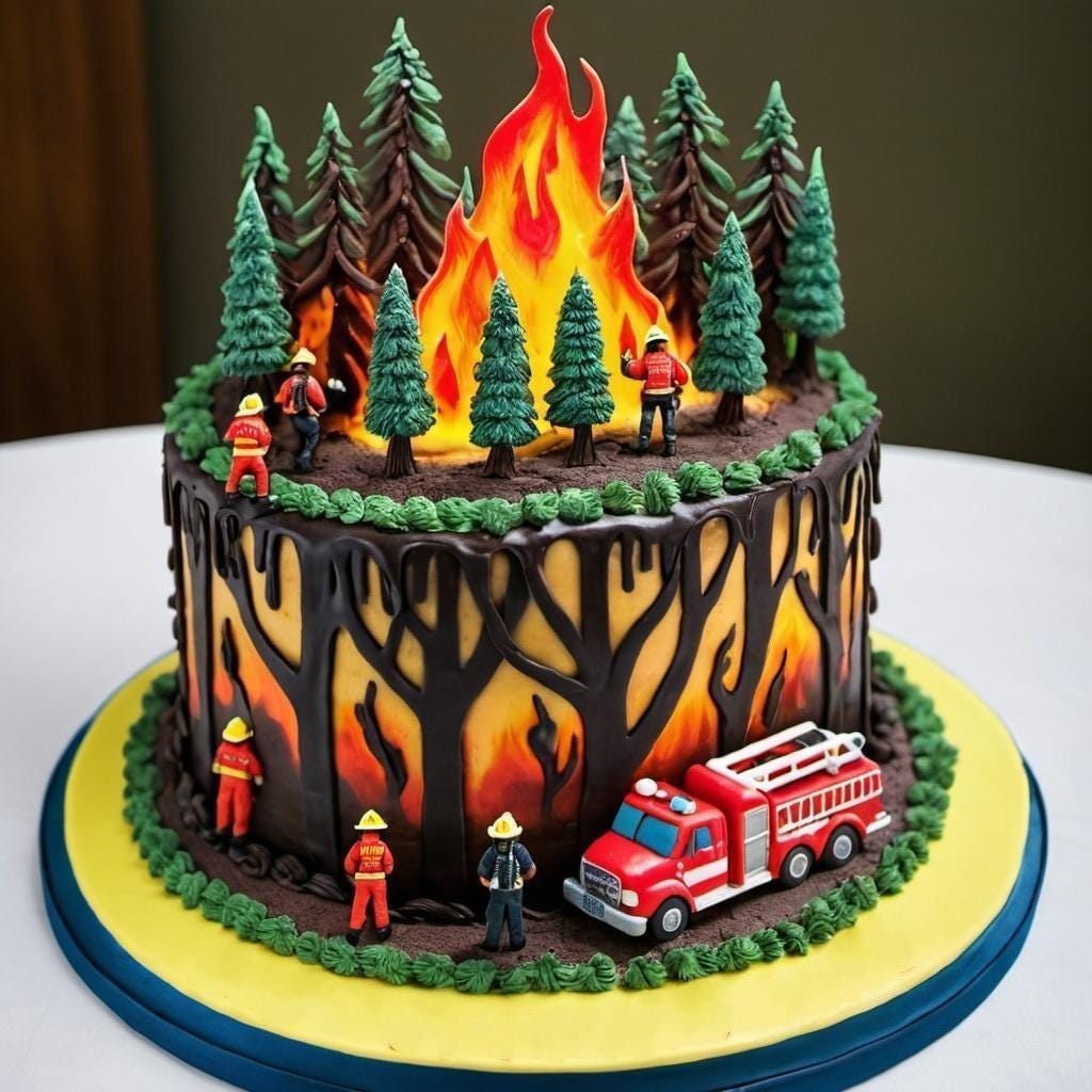 The Firebreak Celebrates One Year - by David Zaruk