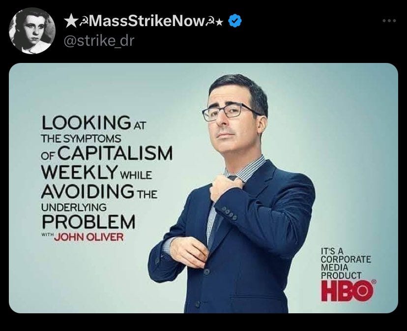 In Defense Of John Oliver - by Joe Mayall - JoeWrote