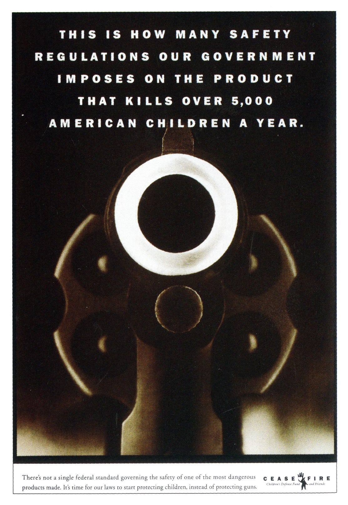 The Most Visually Powerful Gun Violence Ads (free post).