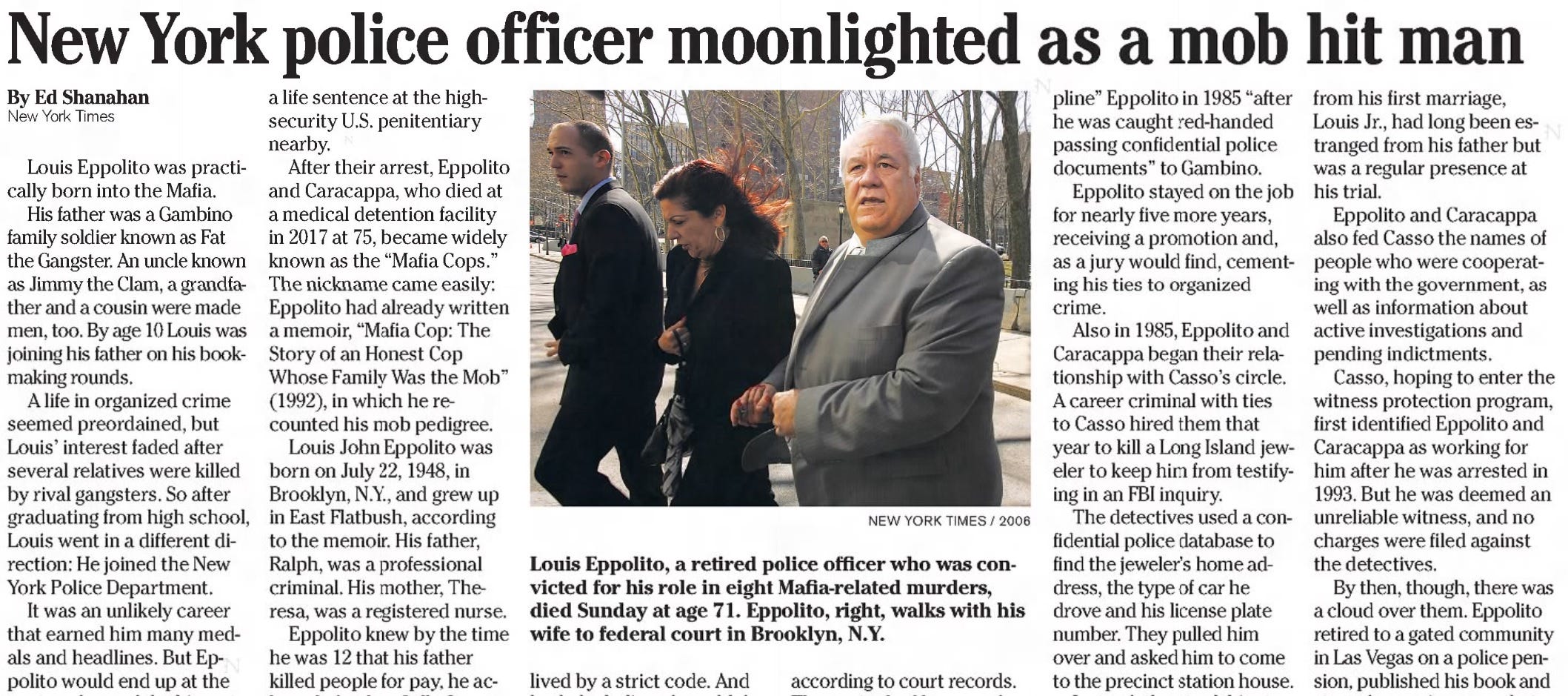 The Disgraceful Legacy of "Fat" and "Skinny": NYPD Detectives Turned ...