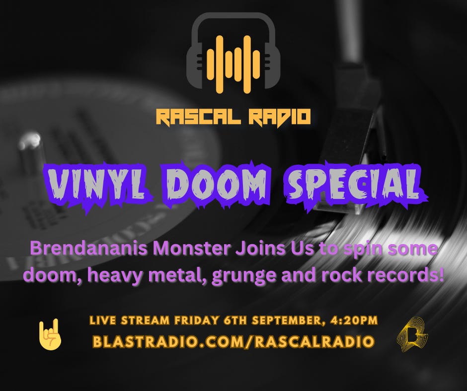 Rascal Radio - Vinyl Doom Special