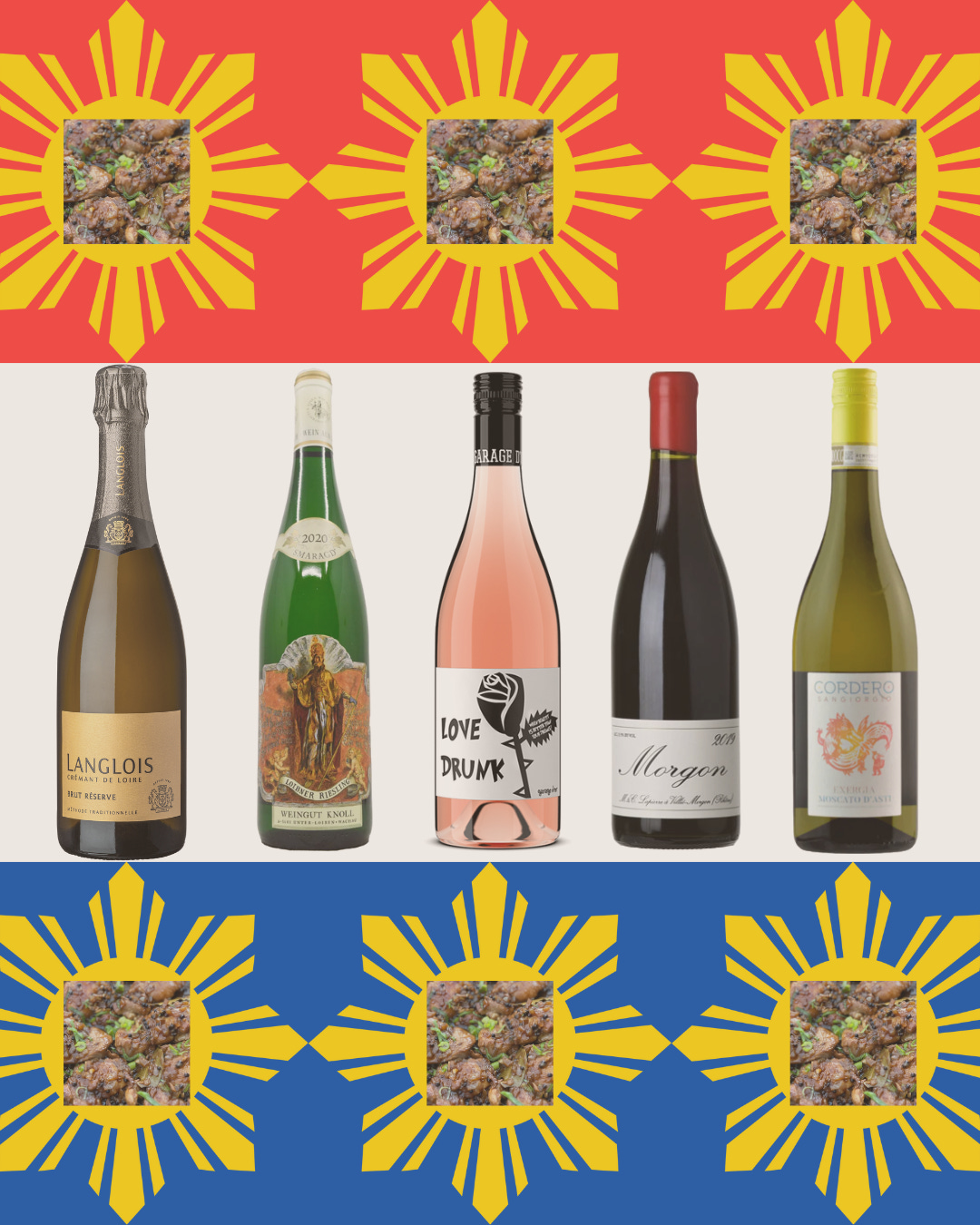 1 Dish, 5 Wines: Chicken Adobo and Rice