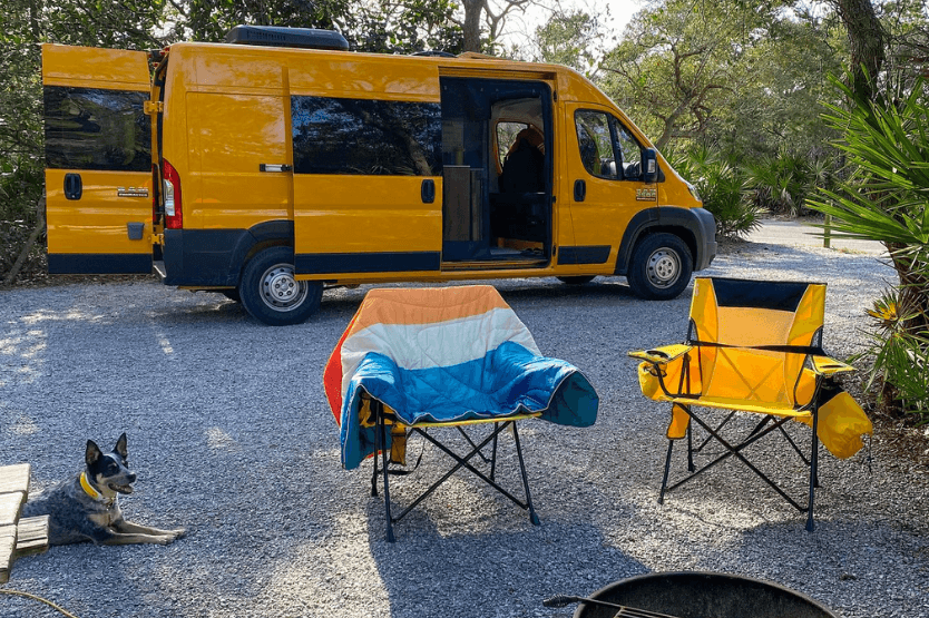Staying in campgrounds with a sensitive, “reactive” dog