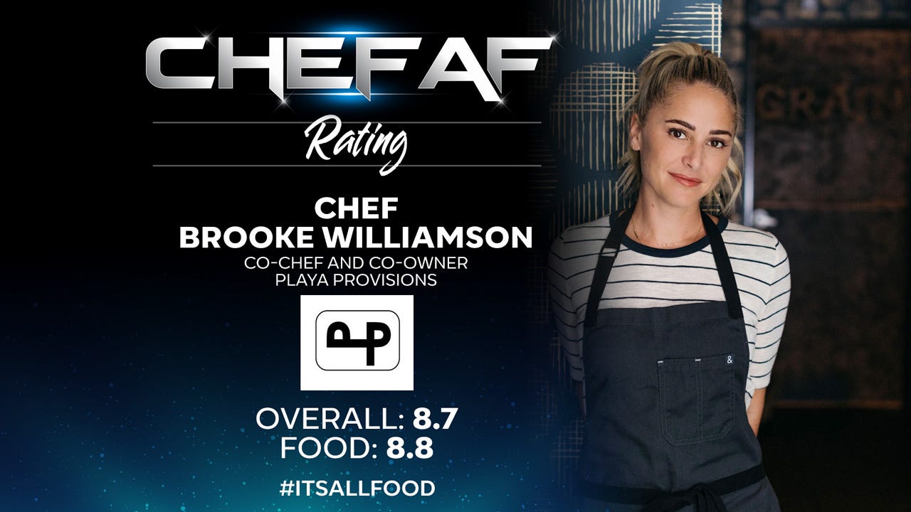 Chef AF Rating | Brooke Williamson - by Savor.fm