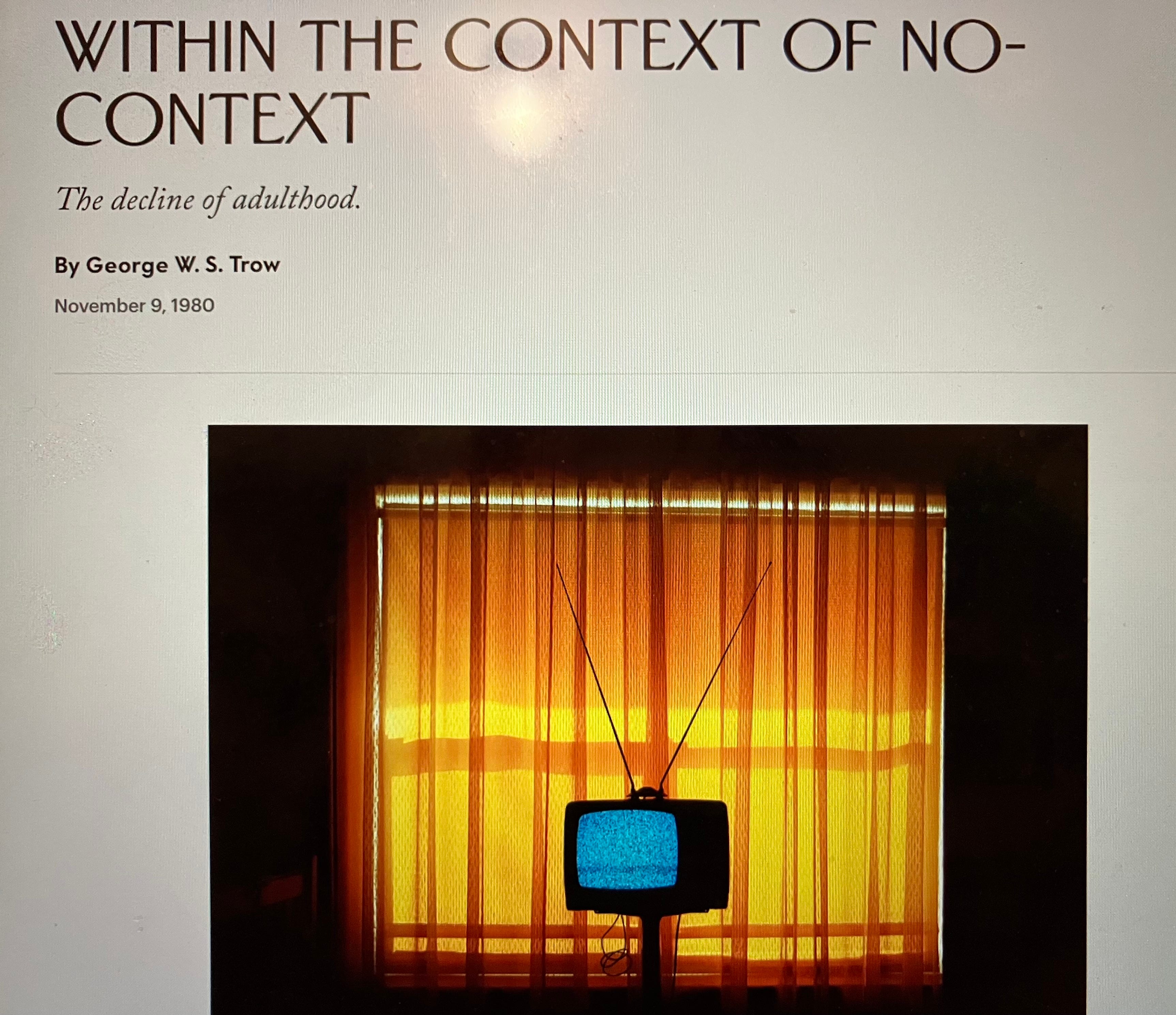 An American Writer Who Broke The Dark Code In 1980, Of What Ails ...