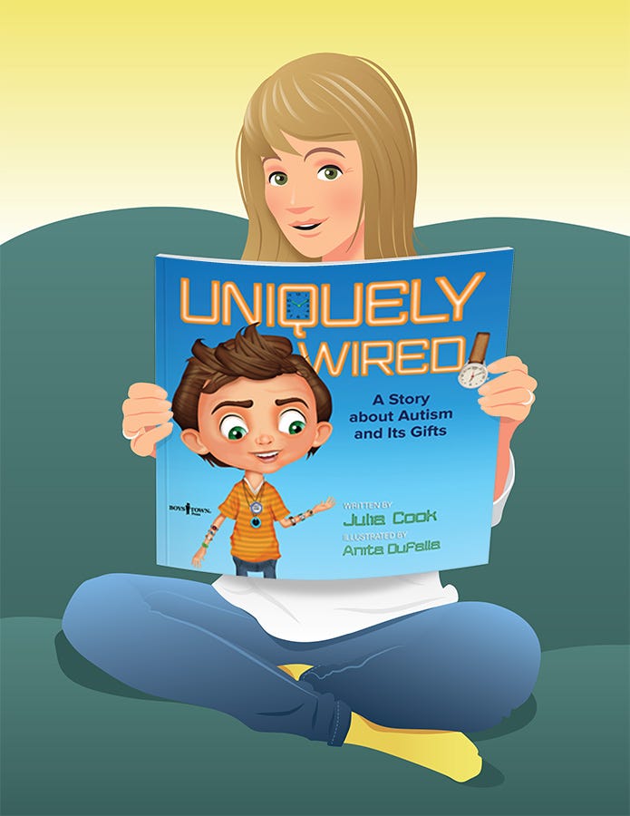 Uniquely Wired - by Julia Cook - COOKIE BYTES