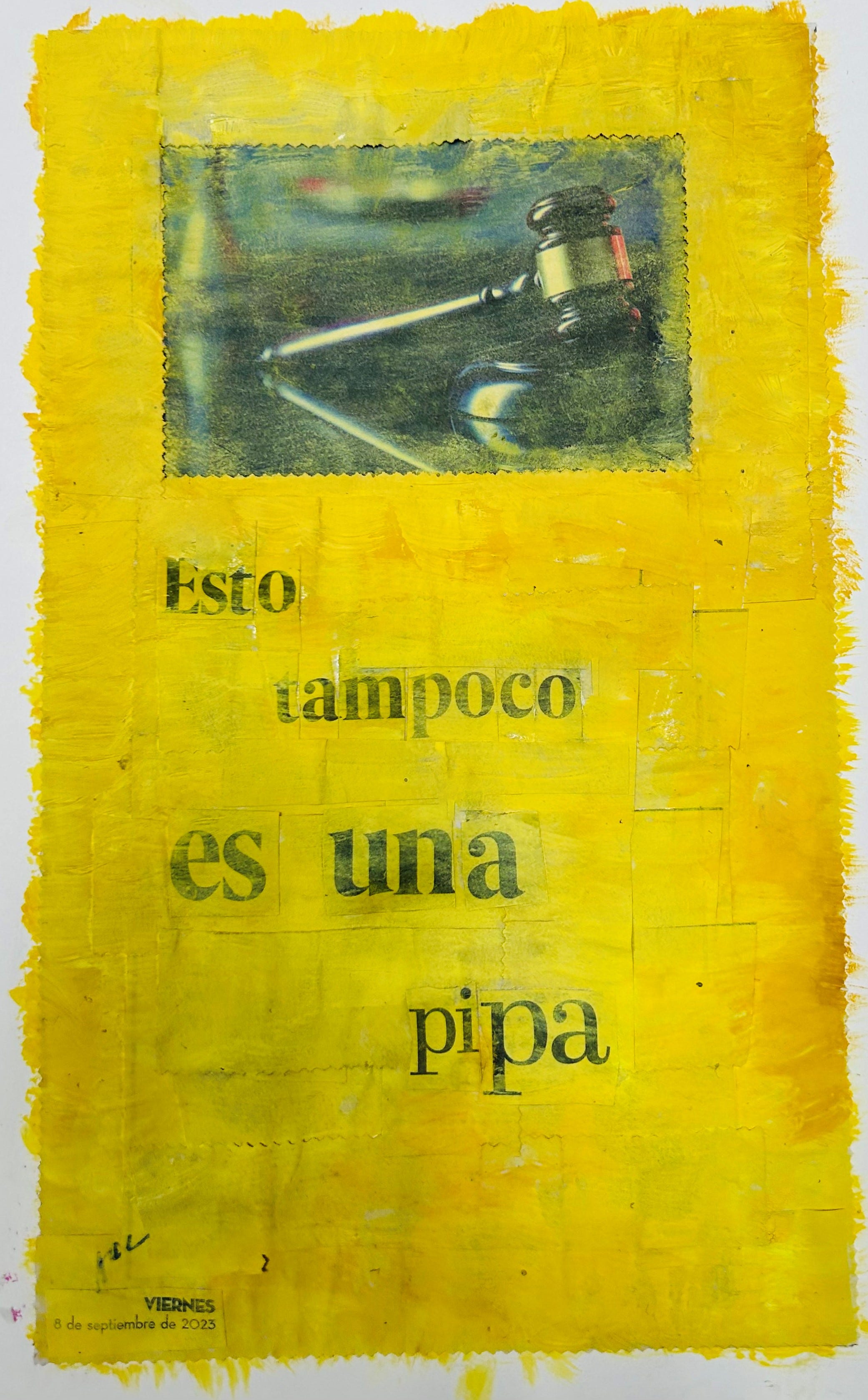 Esto tampoco es una pipa - by Andrés L. Córdova