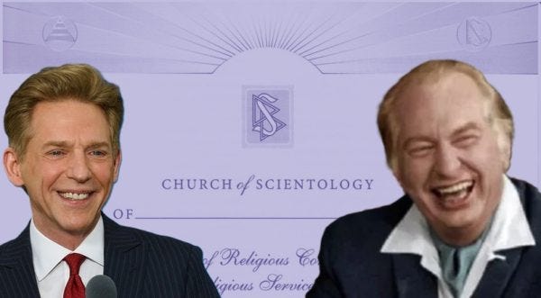 Ready to sign your life away, pilgrim? Get a load of this Scientology ...