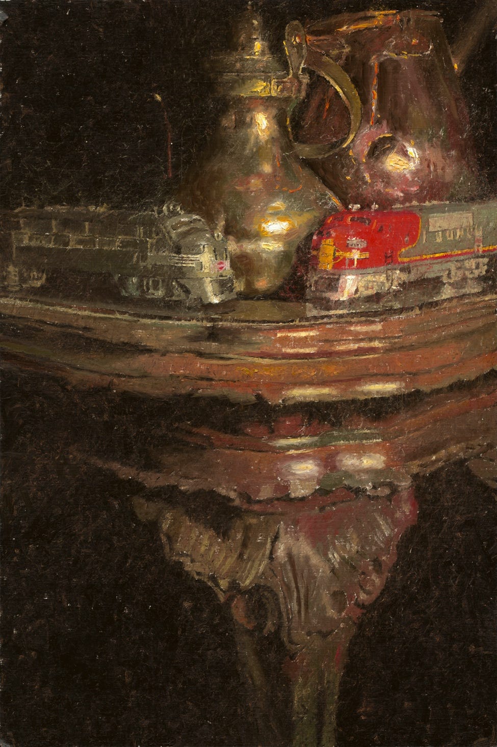 C.W. Mundy, American impressionist painter - by Amy Allen