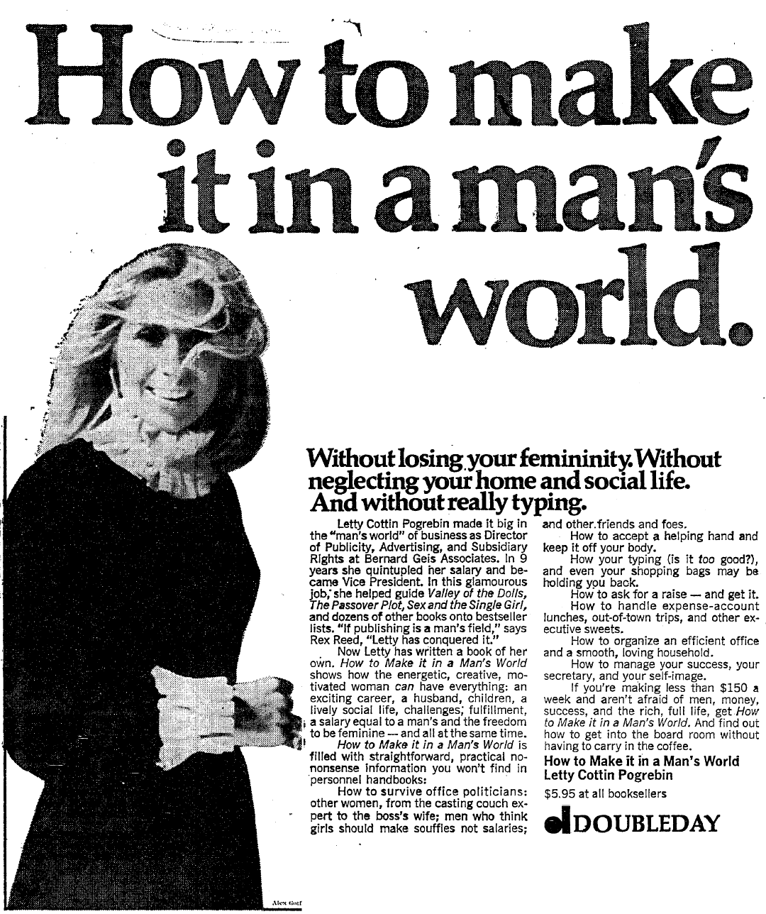 "The Working Woman," Feminism and a Life of Writing: Letty Cottin Pogrebin