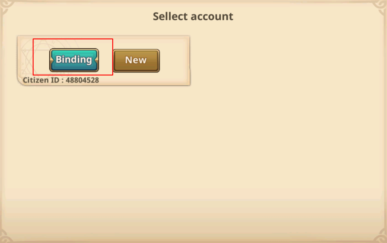 New logging in and account binding flow - SA World