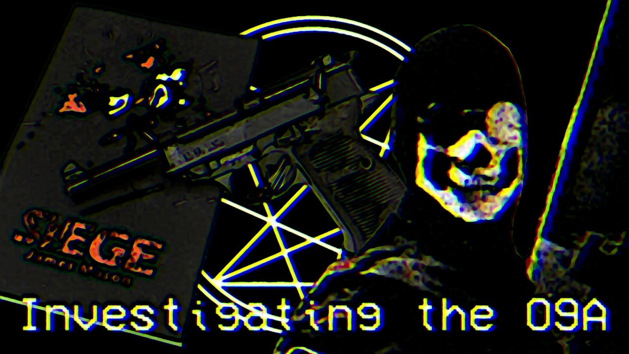 Investigating The O9A - The Fascio Newsletter