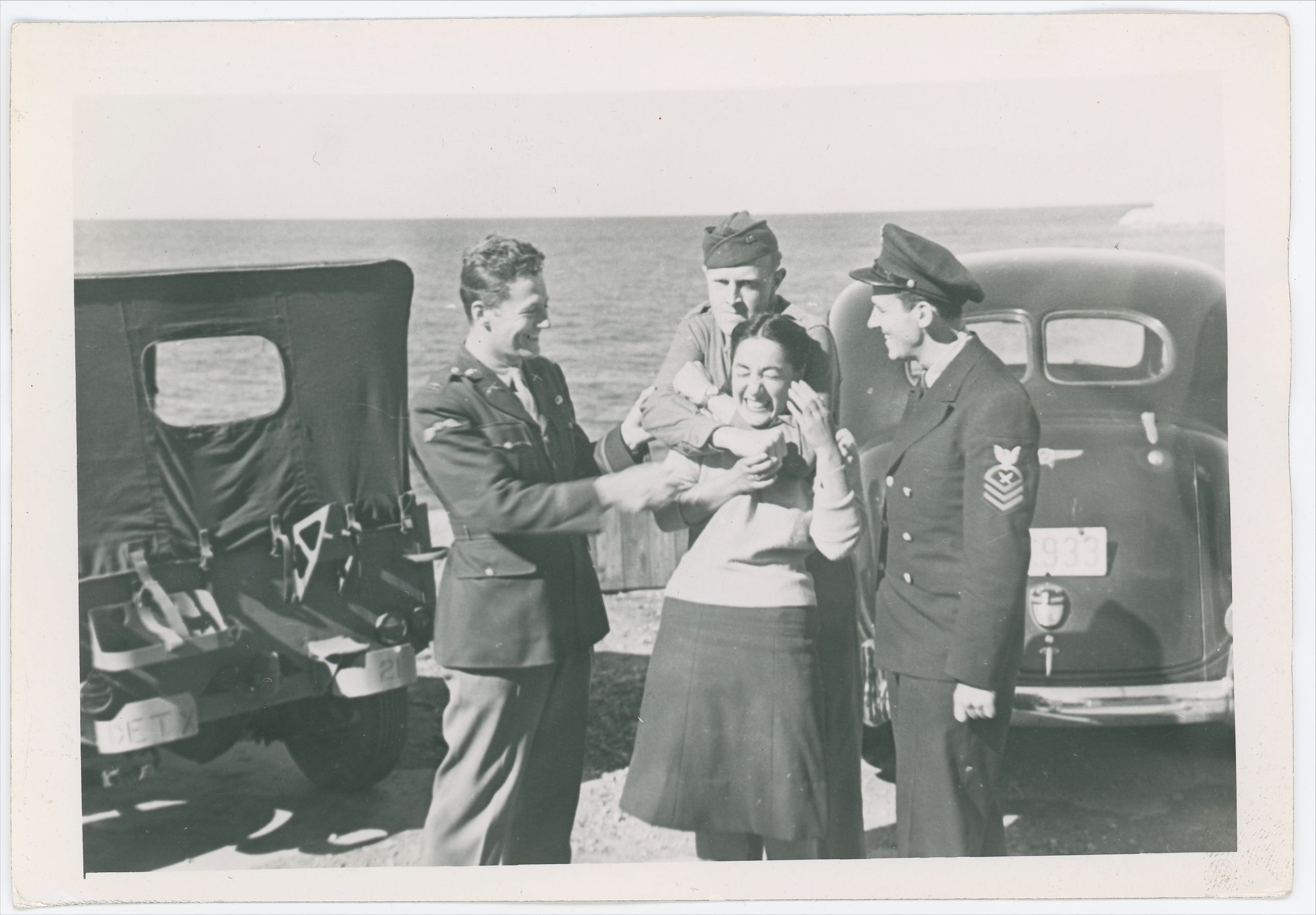 OSS Agents in Repose, After the Guns Fell Silent