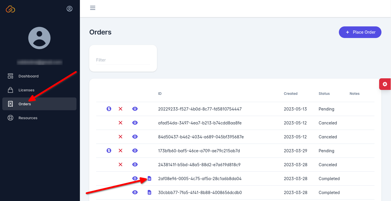 Invoices are now in your Customer UI - by Syncplify Devs