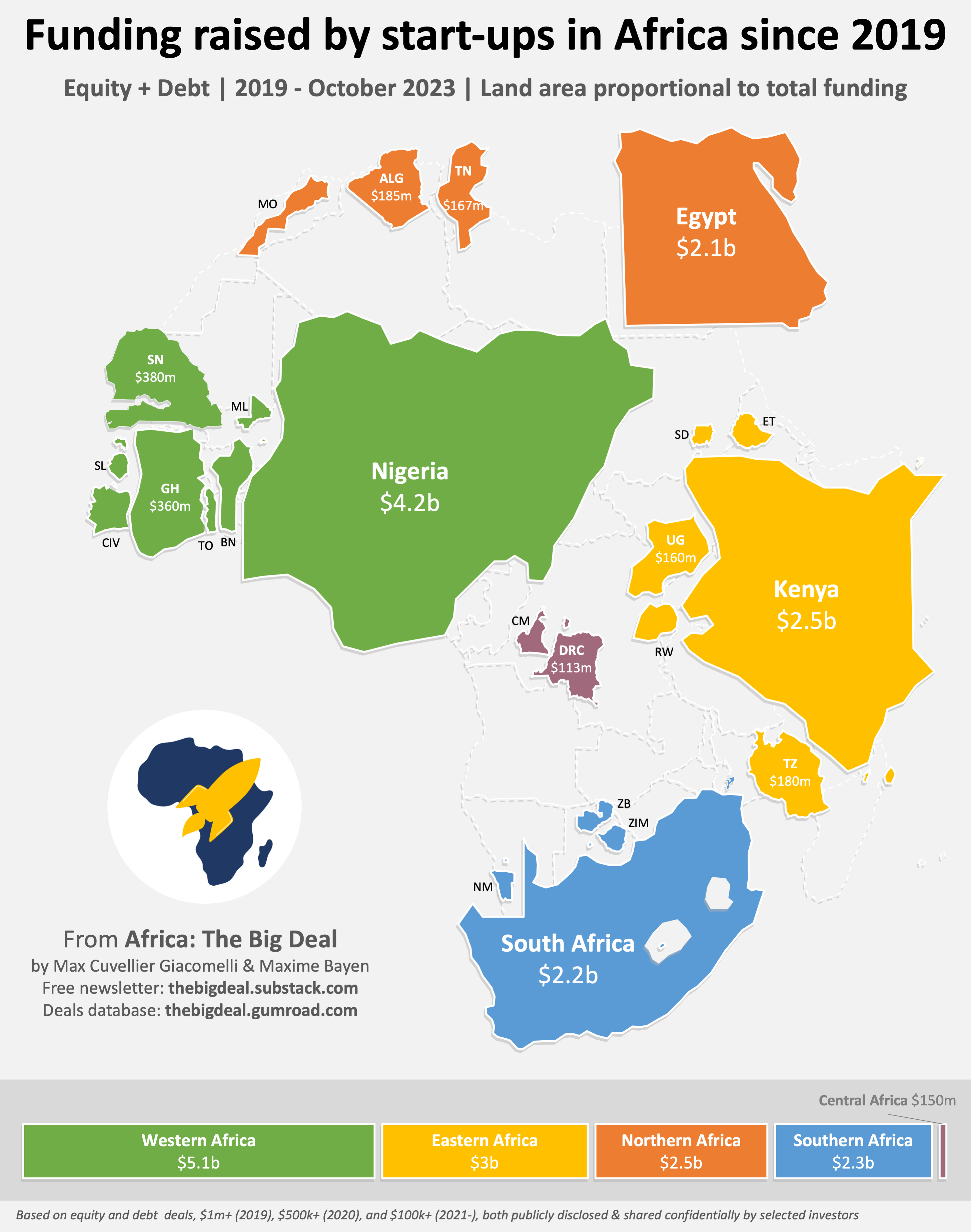 Another map of Africa 🌍 - by Max Cuvellier Giacomelli